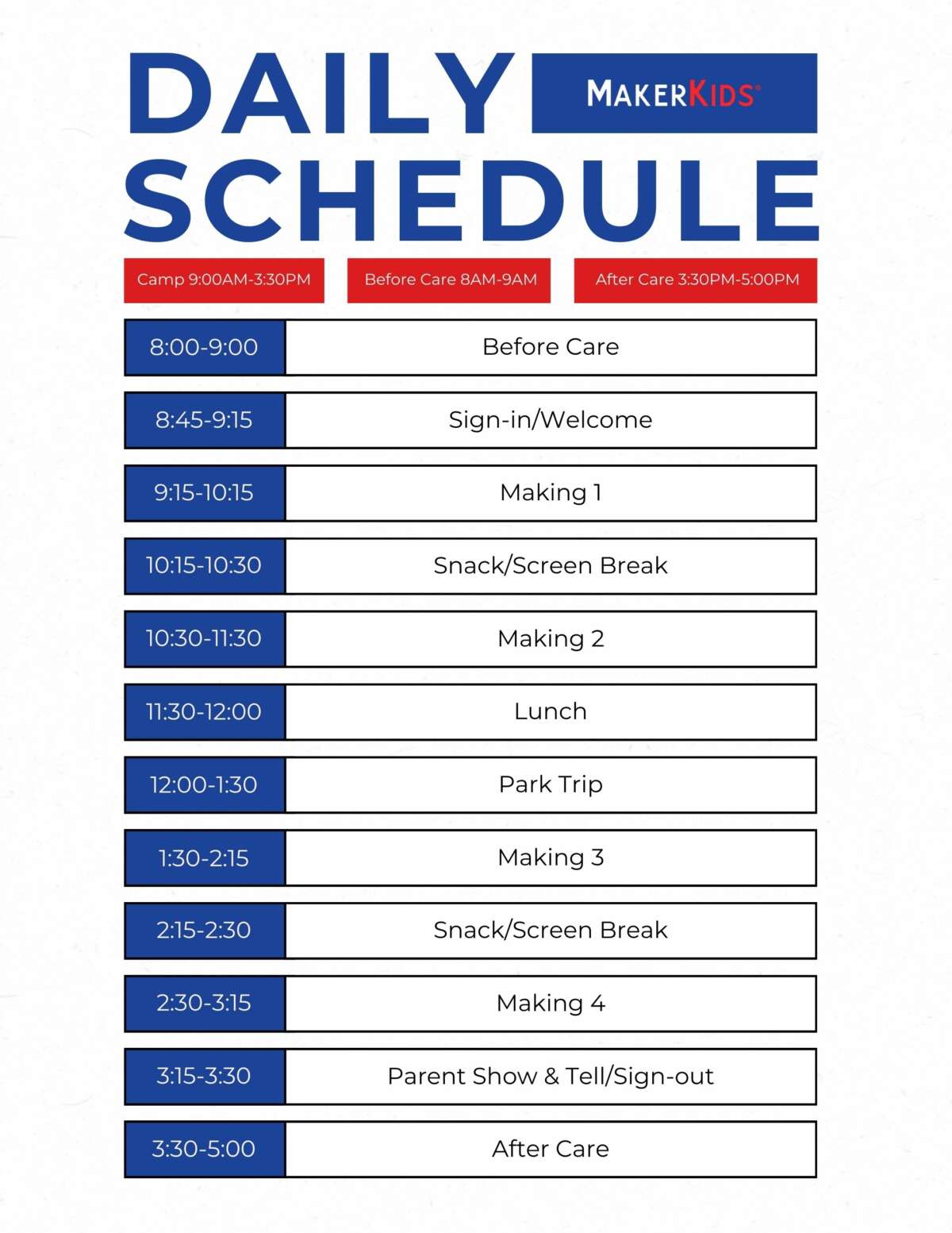 Kids Summer Camps - MakerKids STEM Camps